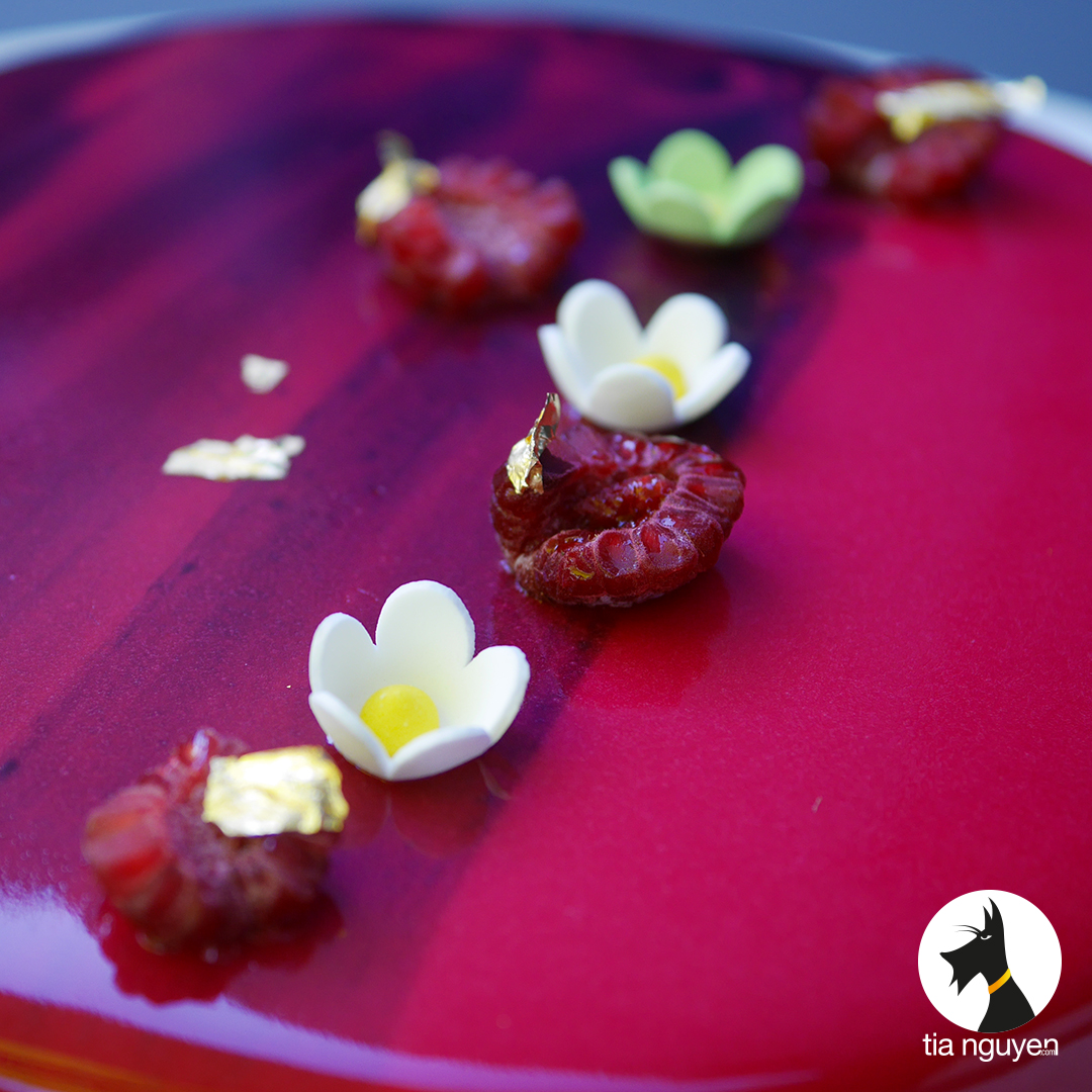 RASPBERRY BAVARIAN ENTREMETS | COOK EXPERT RECETTES